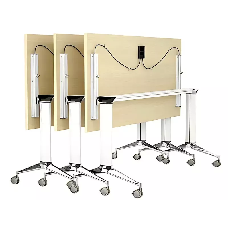 Table polyvalente - Rabattable sur roulettes