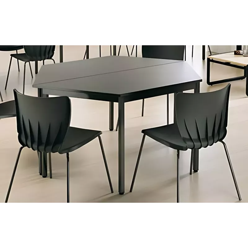 Table polyvalente trapézoïdale - Design versatile