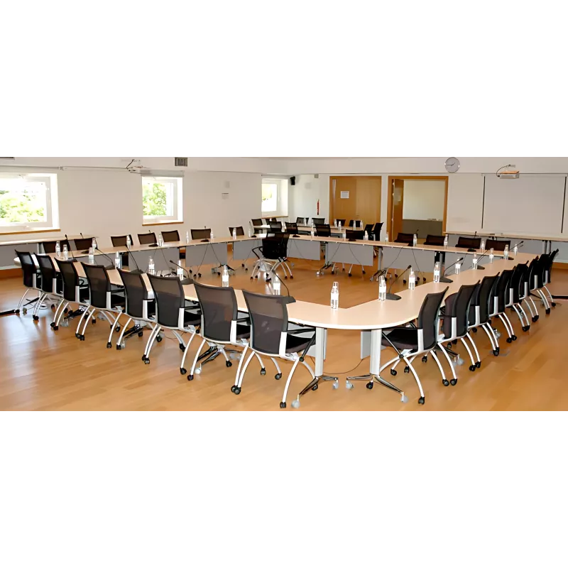 Table polyvalente - Rabattable sur roulettes