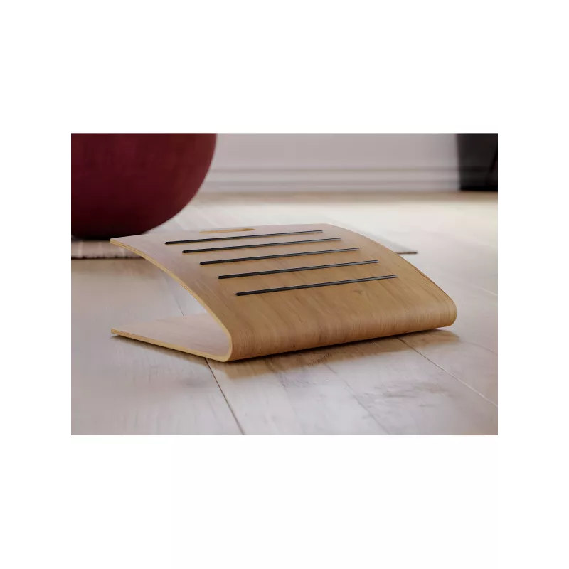 Repose-pied en bois - Confort ergonomique